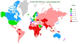 World GDP per capita Ranking 2018 - StatisticsTimes.com